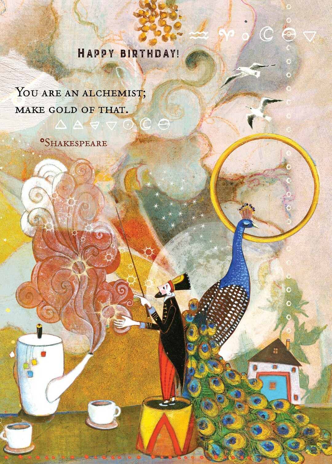 Sacredbee Card 564 Alchemist's Birthday Card - Etsy