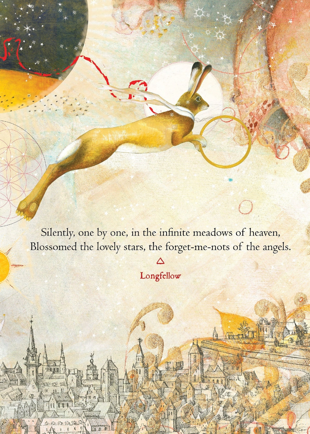 Sacredbee Card 445 Silently - Etsy