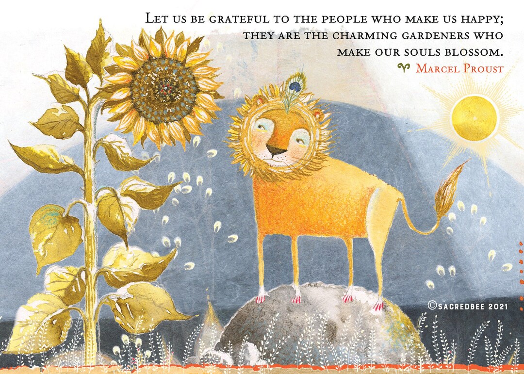 Sacredbee Card 548 Souls Blossom Pamela Zagarenski - Etsy