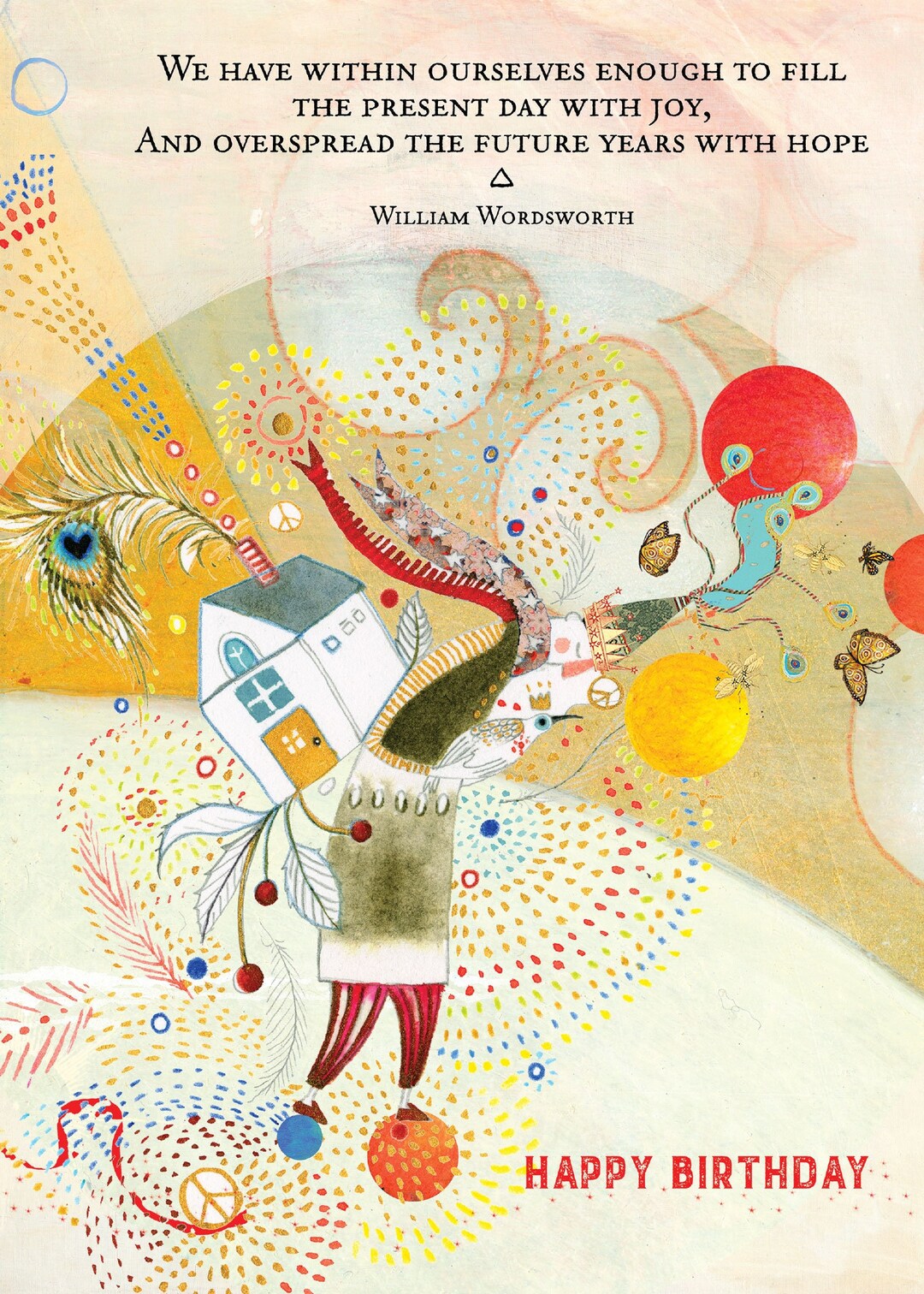 Sacredbee Card 550 Celebrate Birthday Card - Etsy