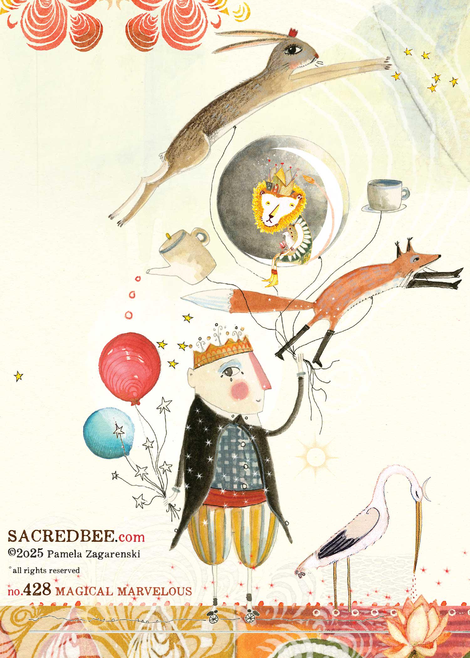 Sacredbee Card 428 Magical Marvelous - Birthday - Etsy