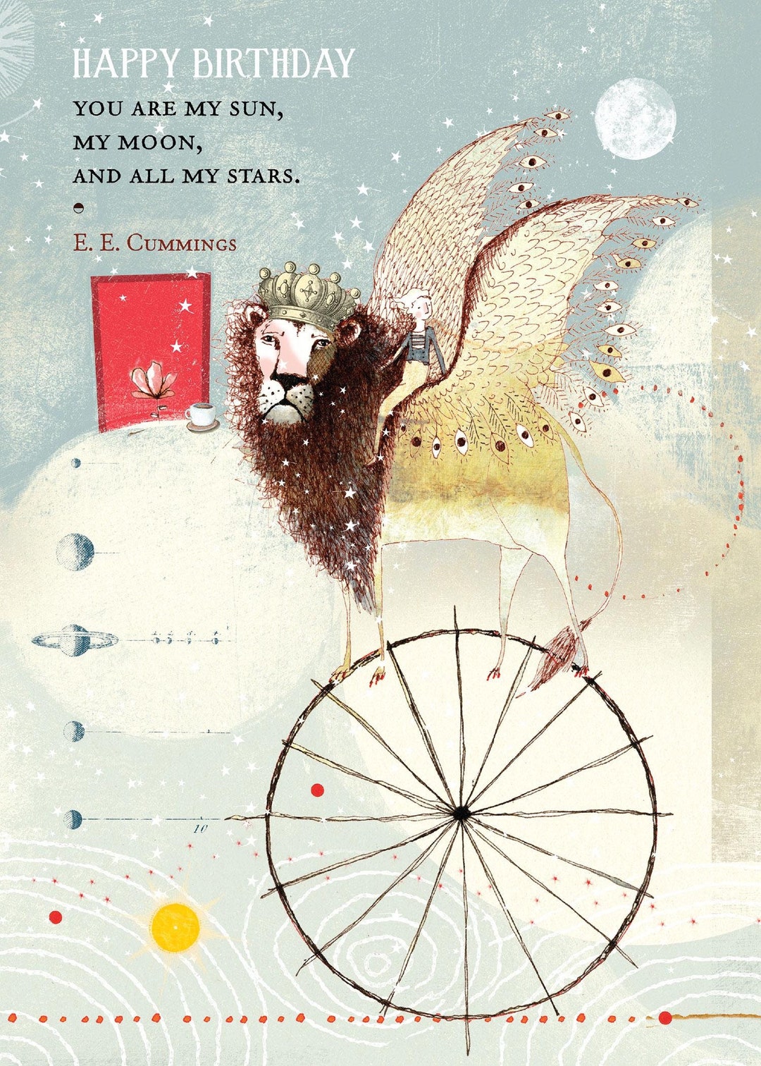 Sacredbee Card 579 All My Stars Birthday Card - Etsy