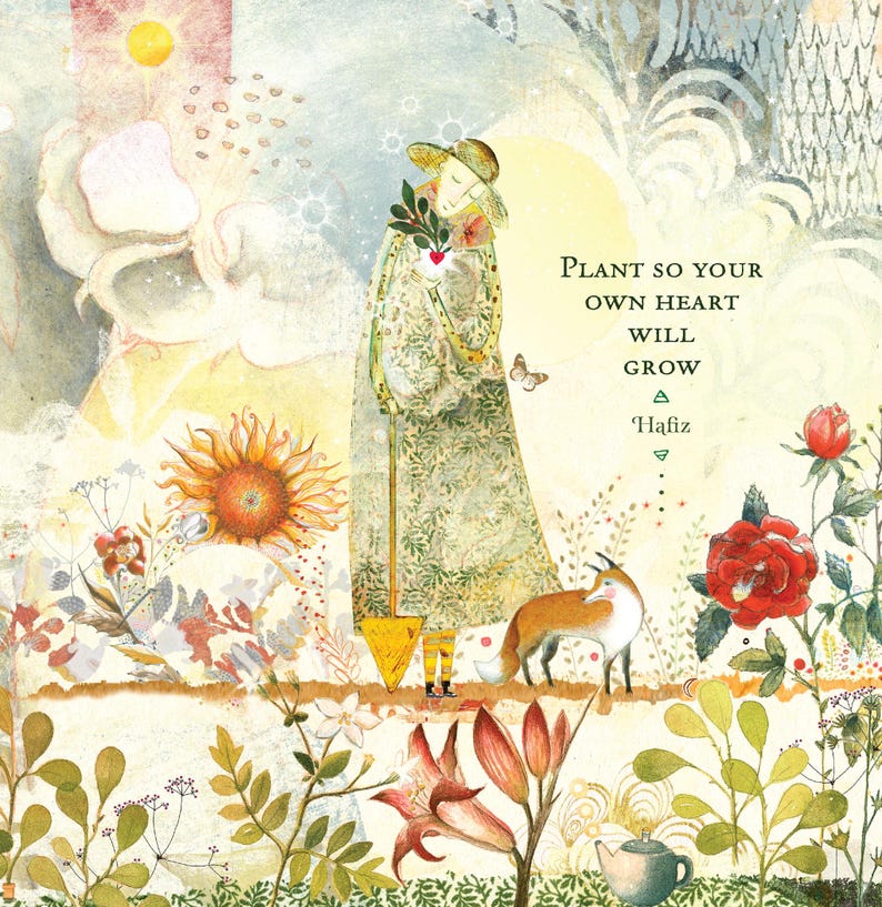 Sacredbee Card 211 Plant - Etsy
