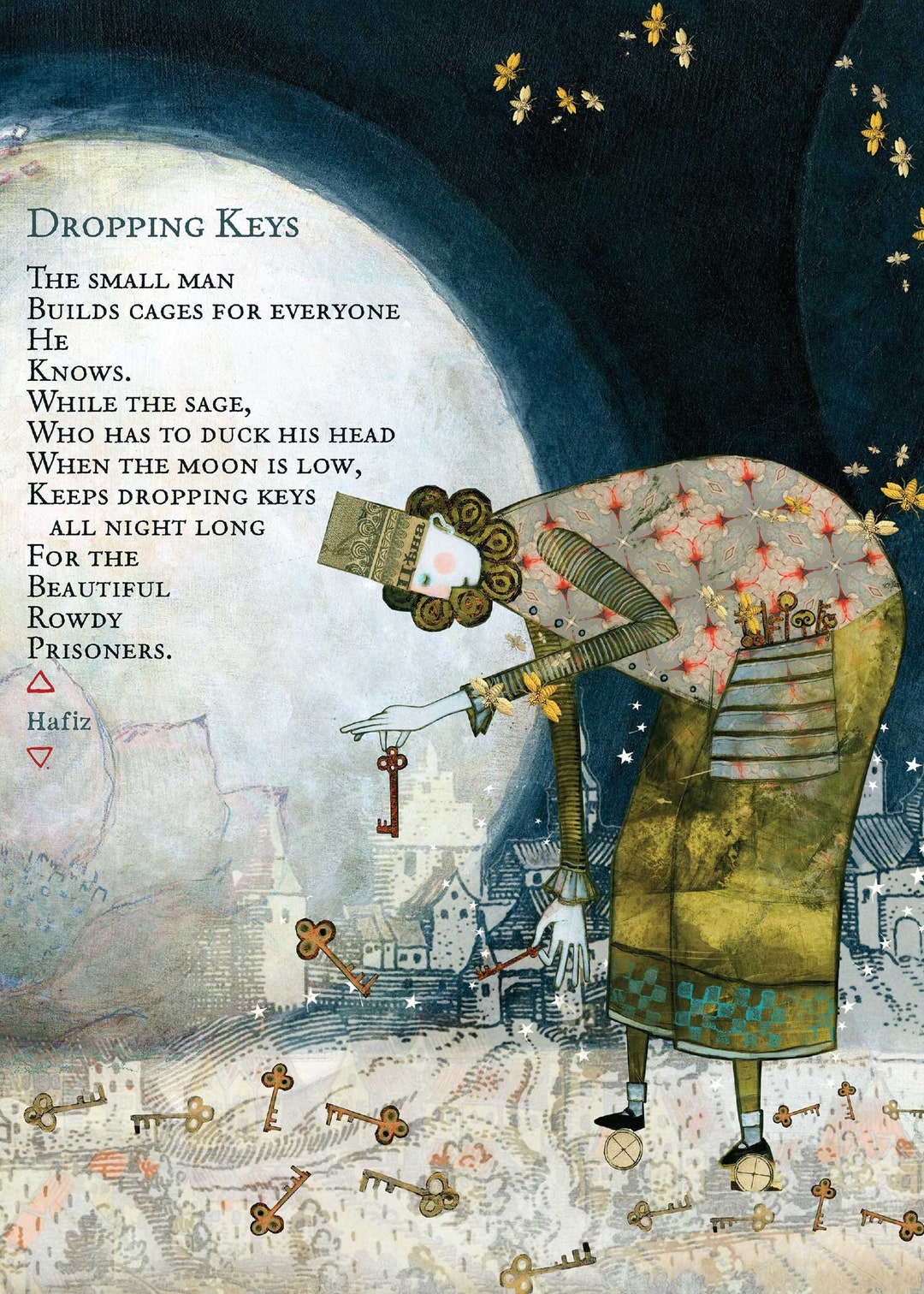 Sacredbee Card 216 Dropping Keys - Etsy