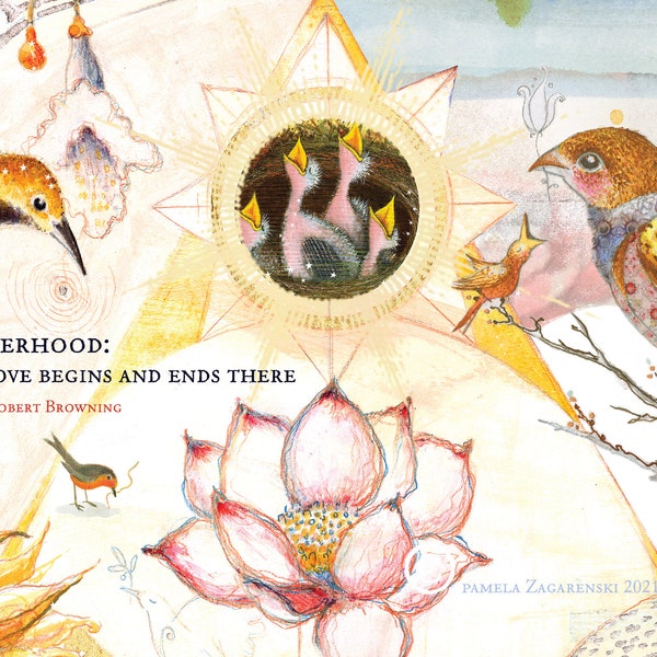 Sacred Bee Christmas Card - Etsy