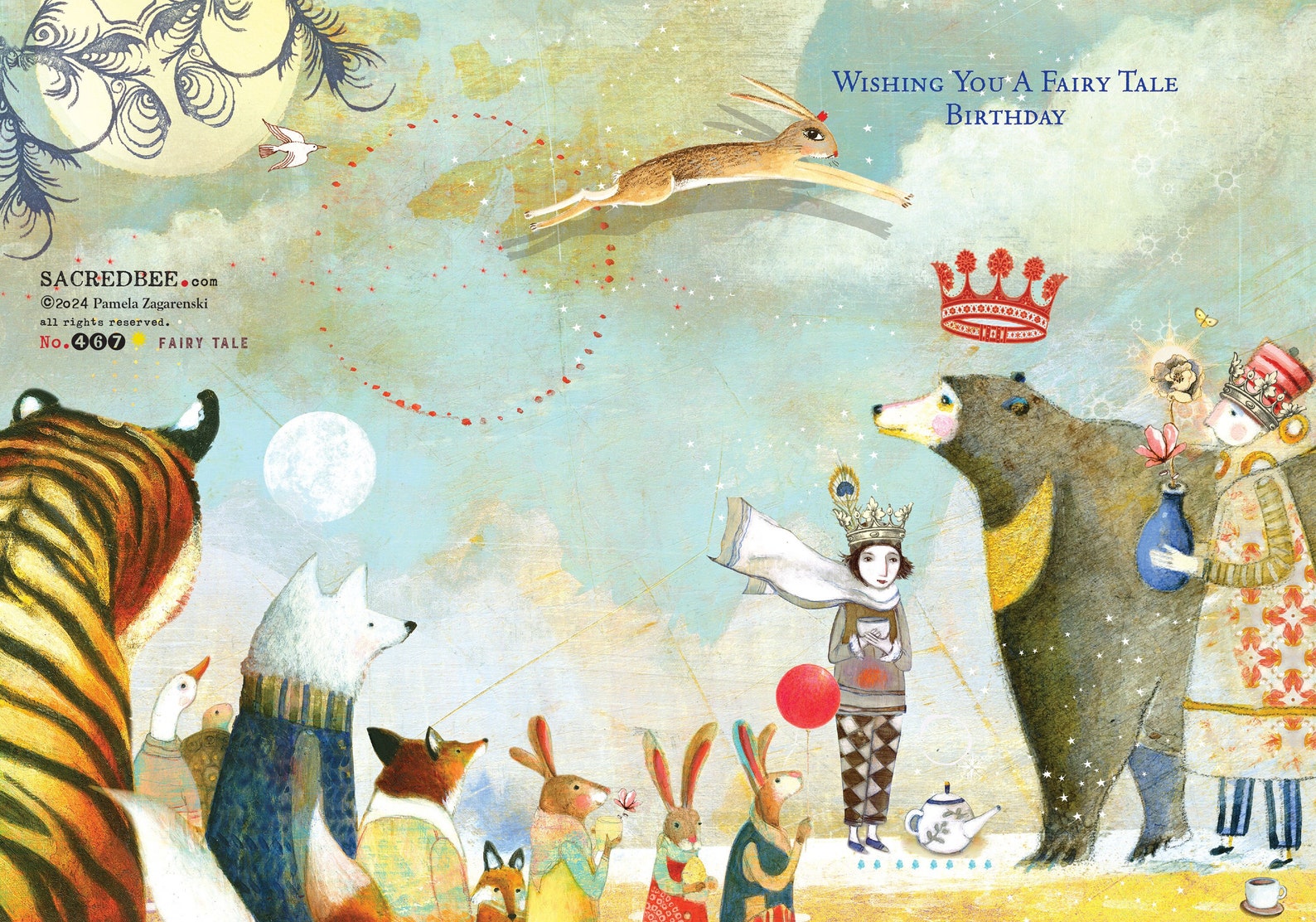 Sacredbee Card 467 Fairy Tale Birthday - Etsy
