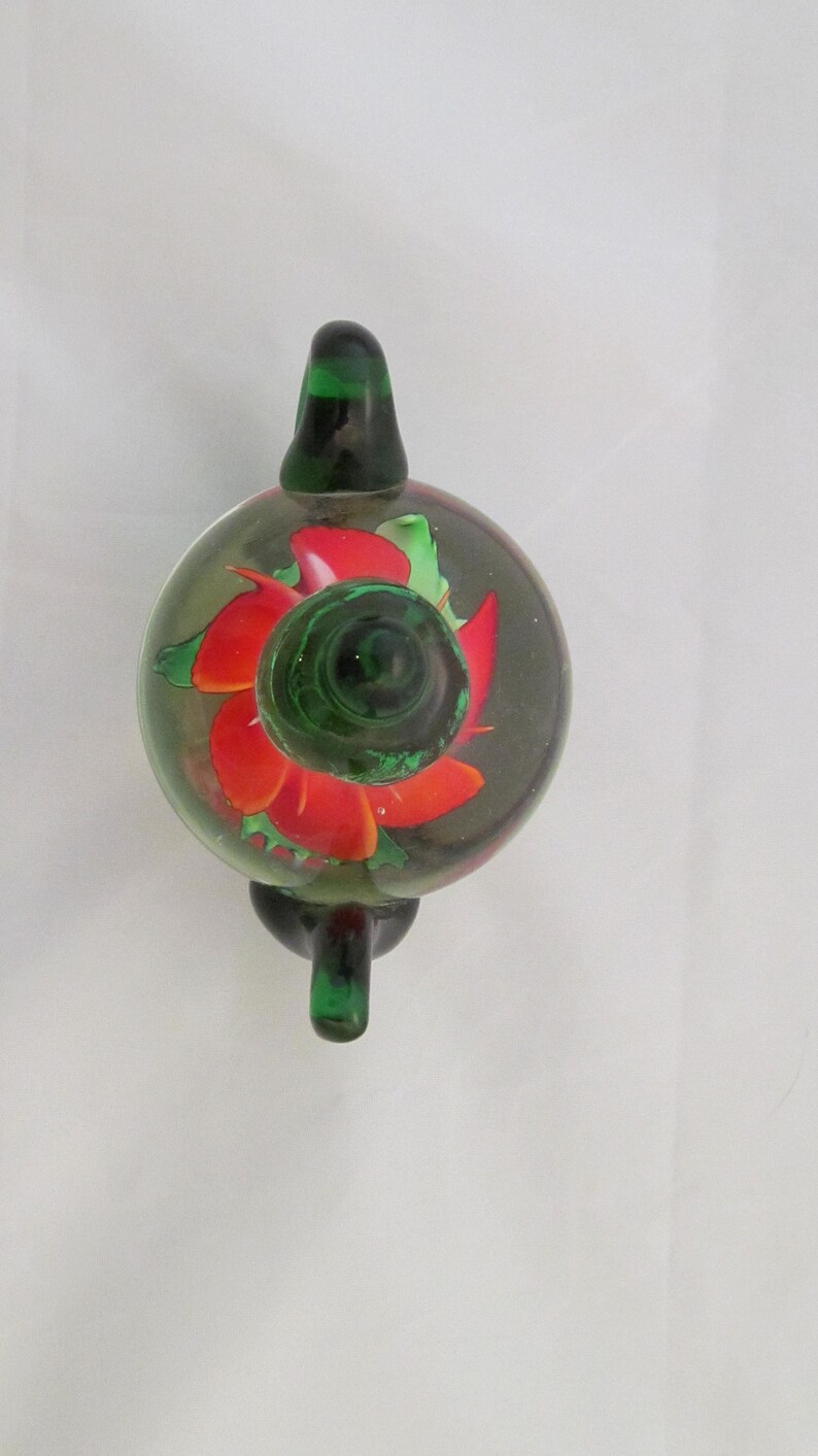 Vintage Glass Teapot Paperweight, Dynasty Gallery Heirloom Collectibles ...