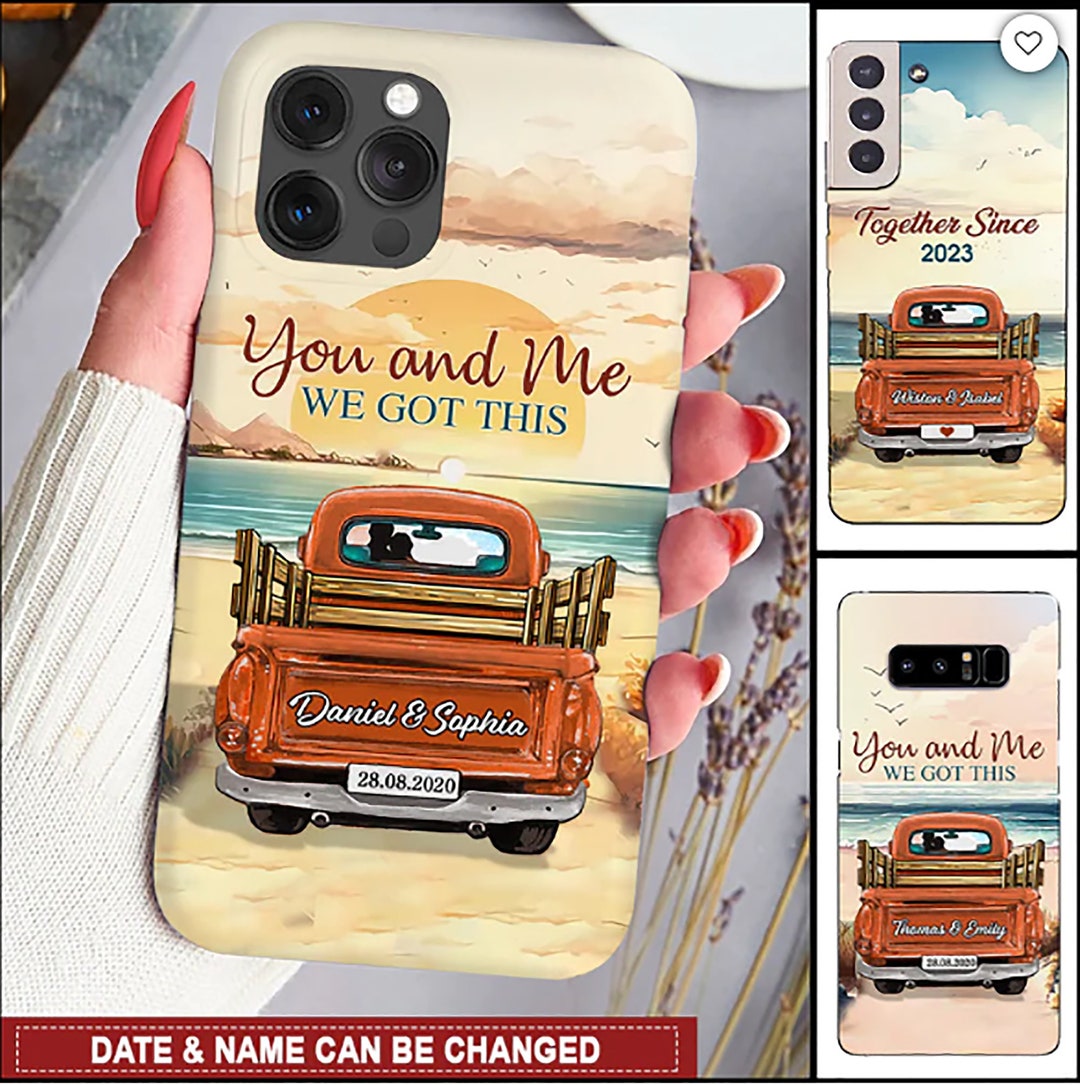 Personalized You & Me We Got This Truck Couple Phone Case - Etsy