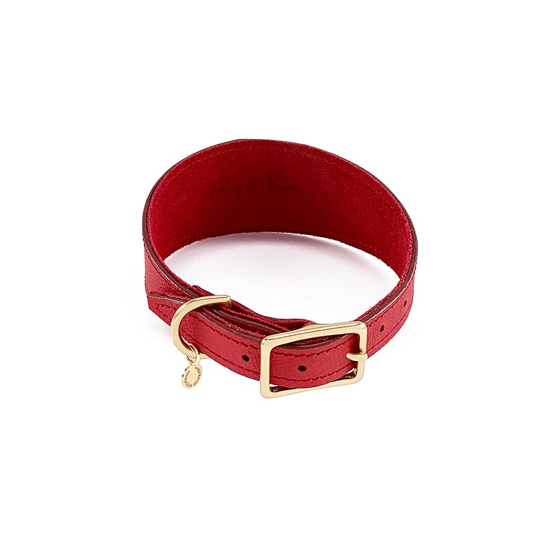 Lambert Red Fishtail Collar - Etsy