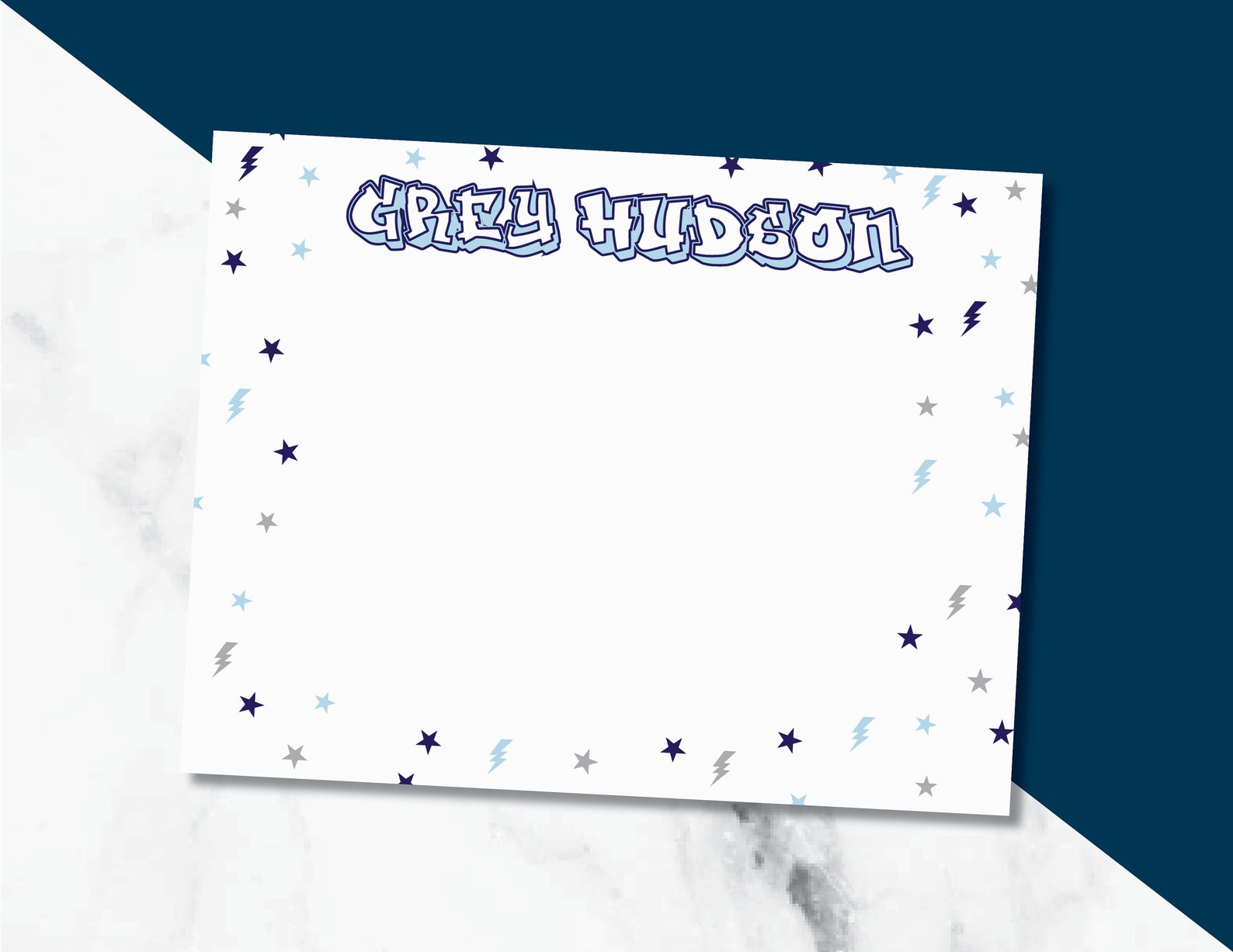 Star Thank You Cards/ Thank You Cards/ Stars Stationery/ - Etsy