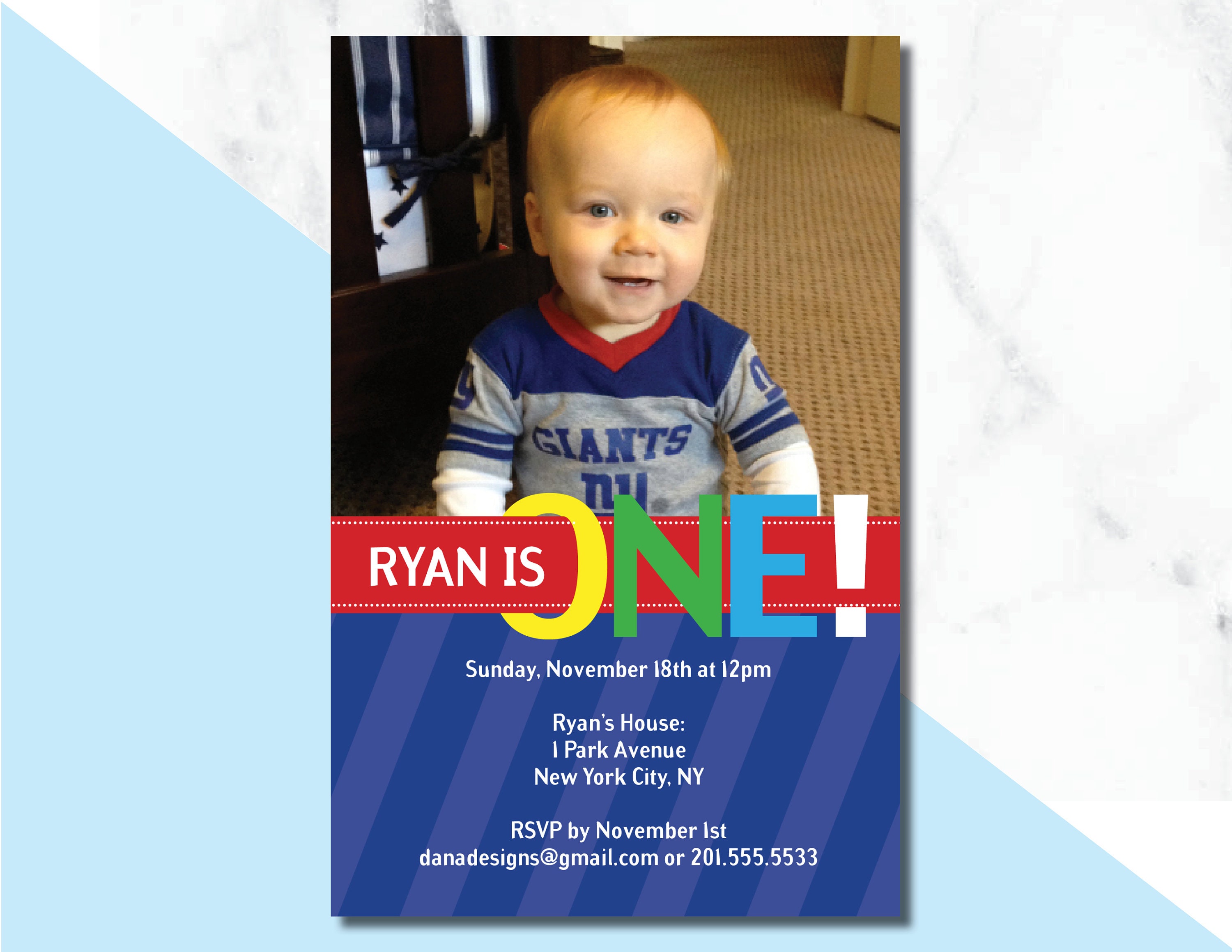 Baby Boy Birthday Invitations - Etsy