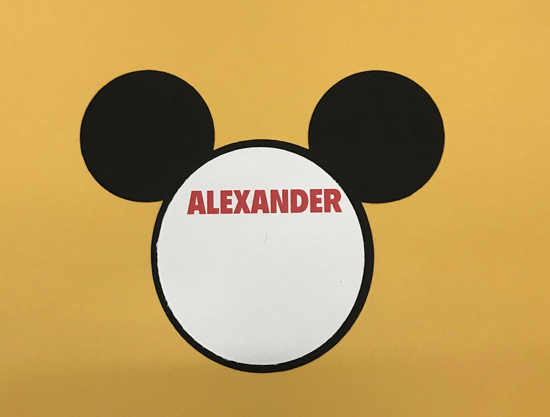 Mickey Mouse Thank You Cards - Etsy