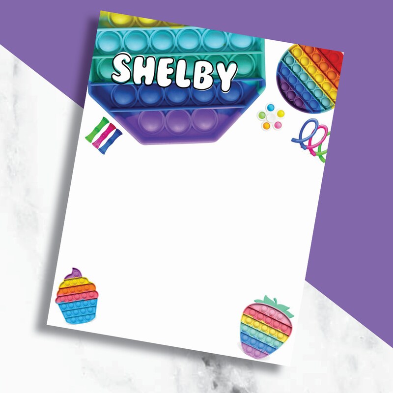 Popit Invitation - Etsy