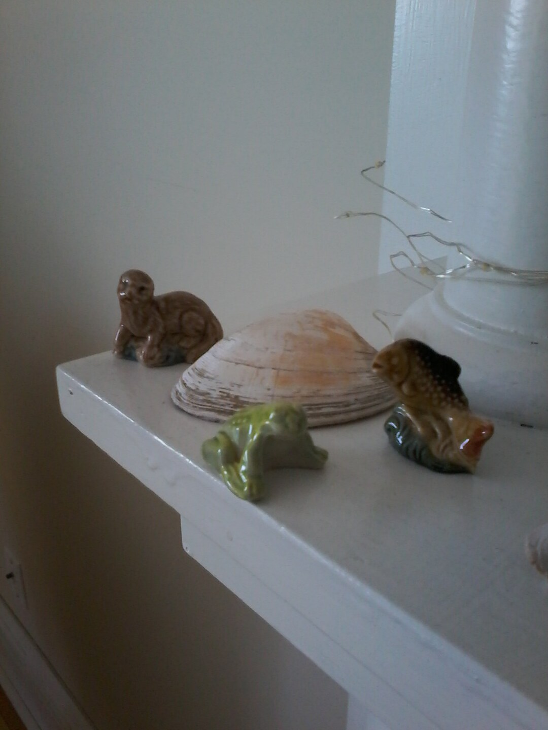 3 WADE AQUATIC MINIATURES Otter Trout Frog Pristine - Etsy