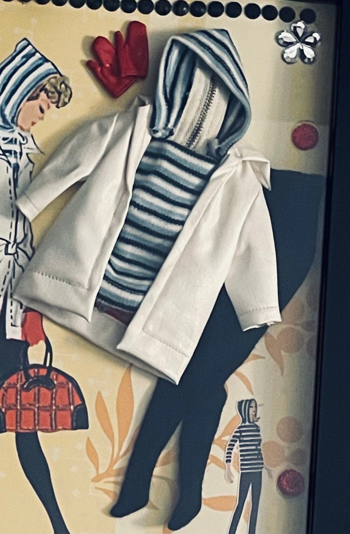 Barbie Winter Holiday Collectibles Shadow Box Art - Etsy