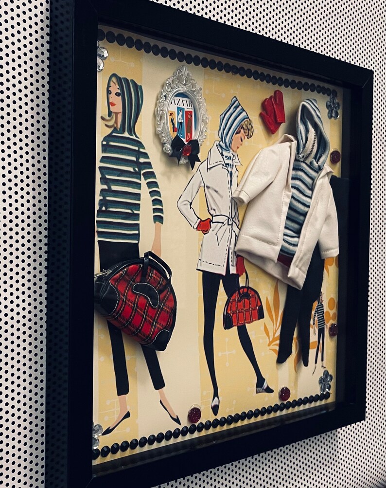 Barbie Winter Holiday Collectibles Shadow Box Art - Etsy