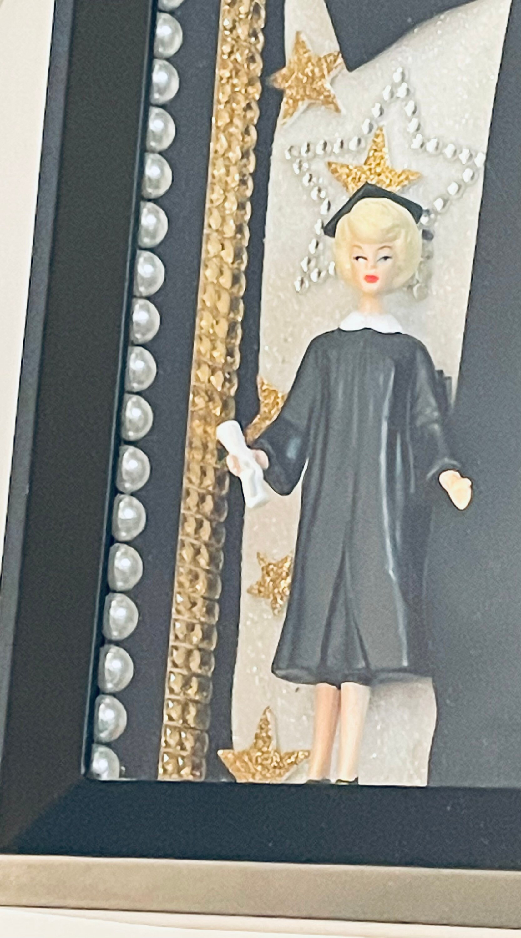 Barbie 1963 Graduate Collectibles Shadow Box Art - Etsy