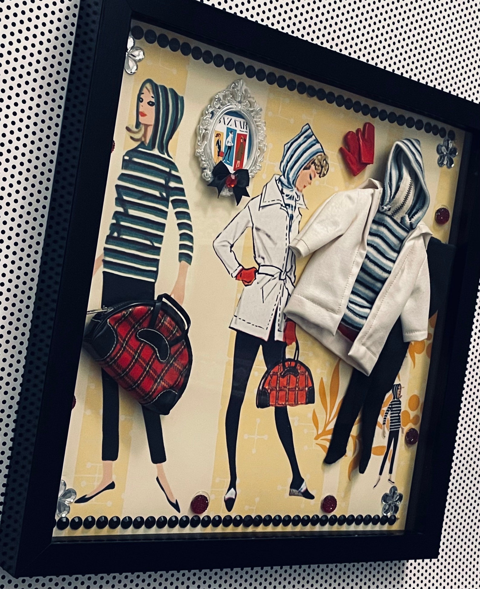 Barbie Winter Holiday Collectibles Shadow Box Art - Etsy