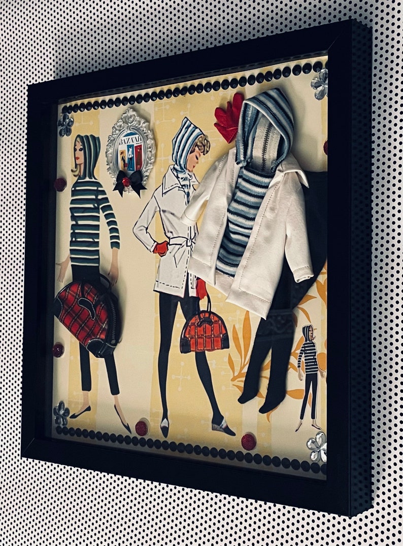 Barbie Winter Holiday Collectibles Shadow Box Art - Etsy