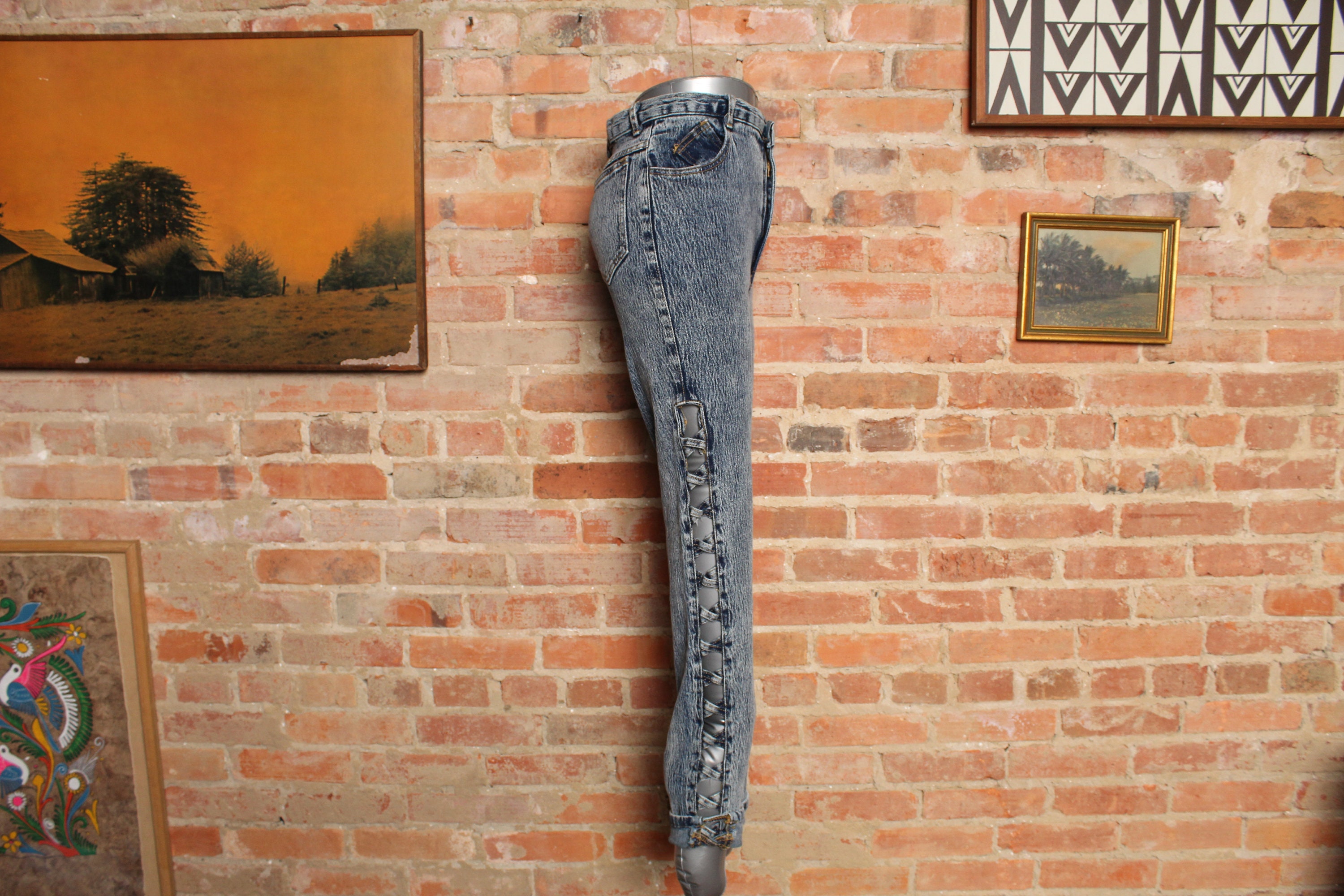 Fredricks of Hollywood-80s Acid Wash Jeans-made in the USA SZ - Etsy