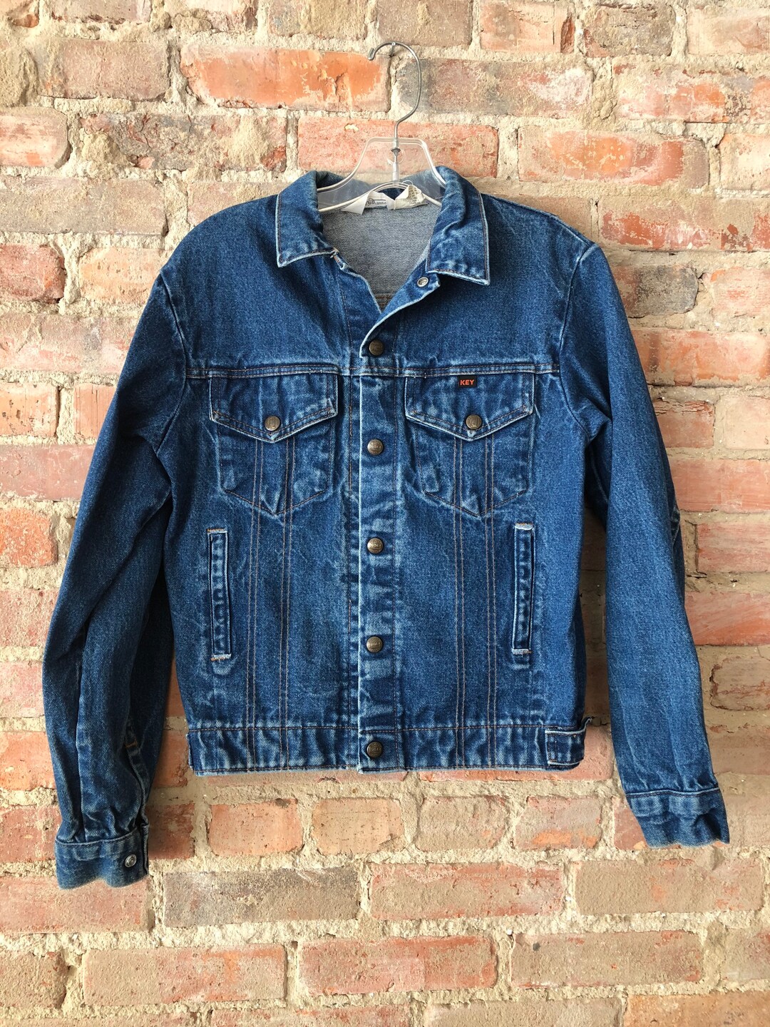 Vintage Key Imperial Jean Jacket 80s XS - Etsy