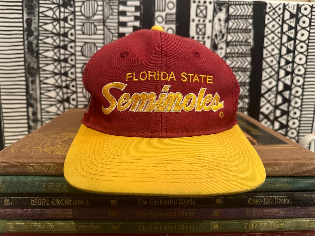 Vintage 1990s Fsu- Florida State Seminoles Snapback Hat - Etsy