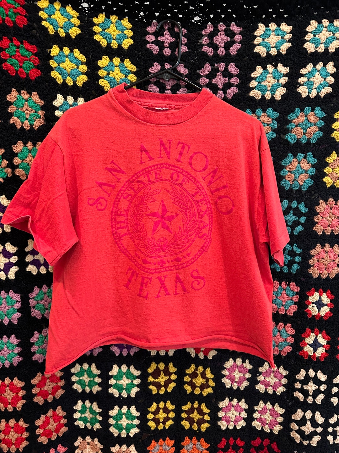 Vintage 1990s San Antonio, Texas Crop Top - Etsy