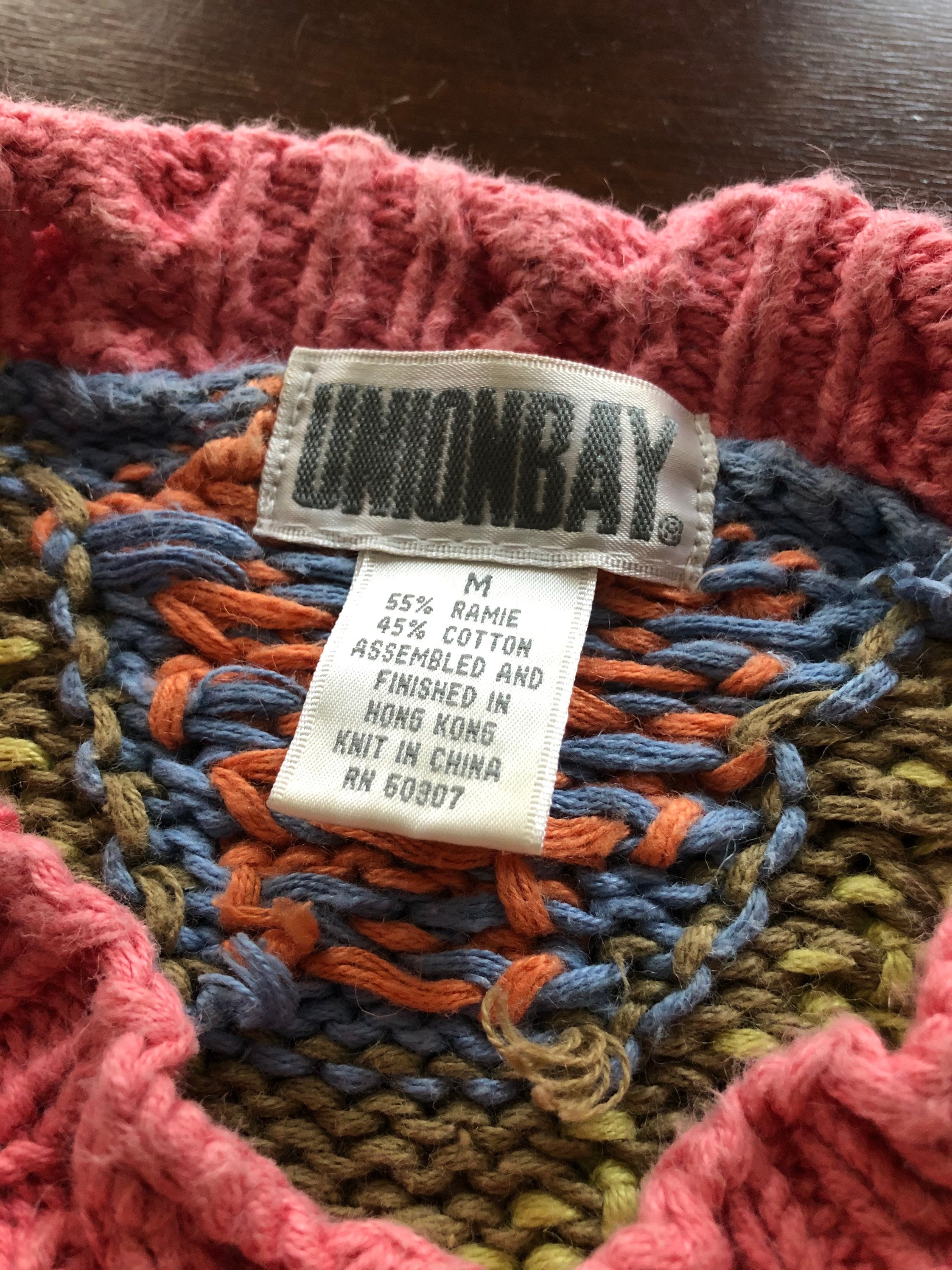 Vintage Unionbay Sweater - Etsy