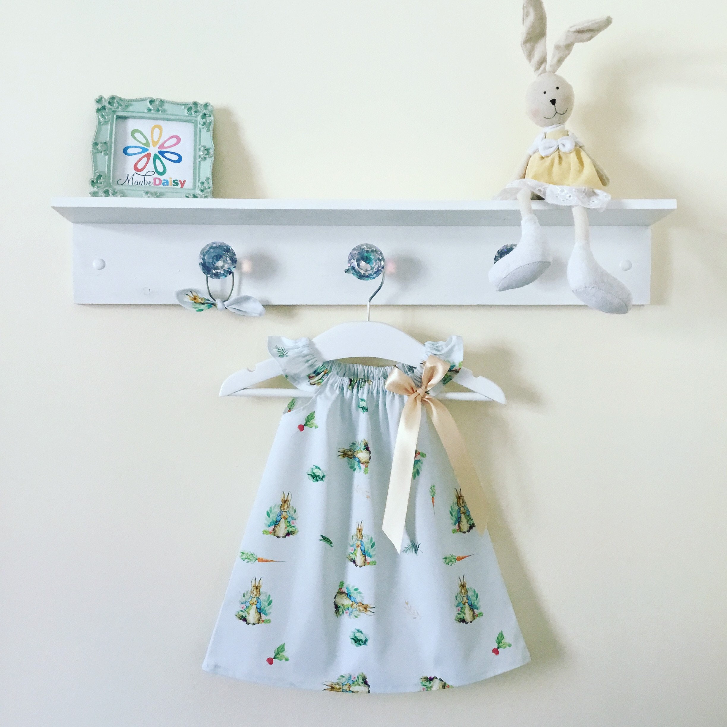Exclusive Peter Rabbit Baby Toddler Little Girl Dress 100% - Etsy UK
