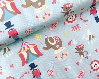 Retro Circus Fabric Retro Circus Limited Color Palette Fabric Retro ...