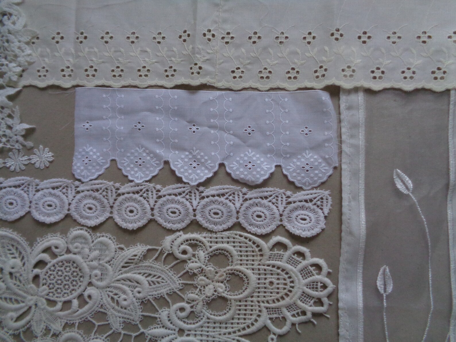 Vintage Lace Scraps Junk Journal Ephemera Kit Assorted Lace - Etsy