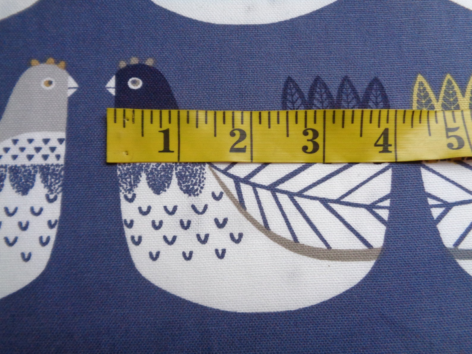 Bird Print Tablecloth, Heavyweight Cotton W 54" - Etsy