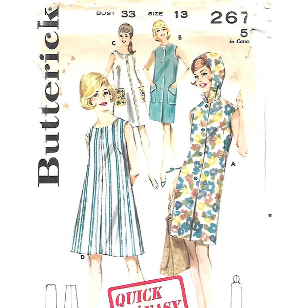 Shift Dress Pattern - Etsy