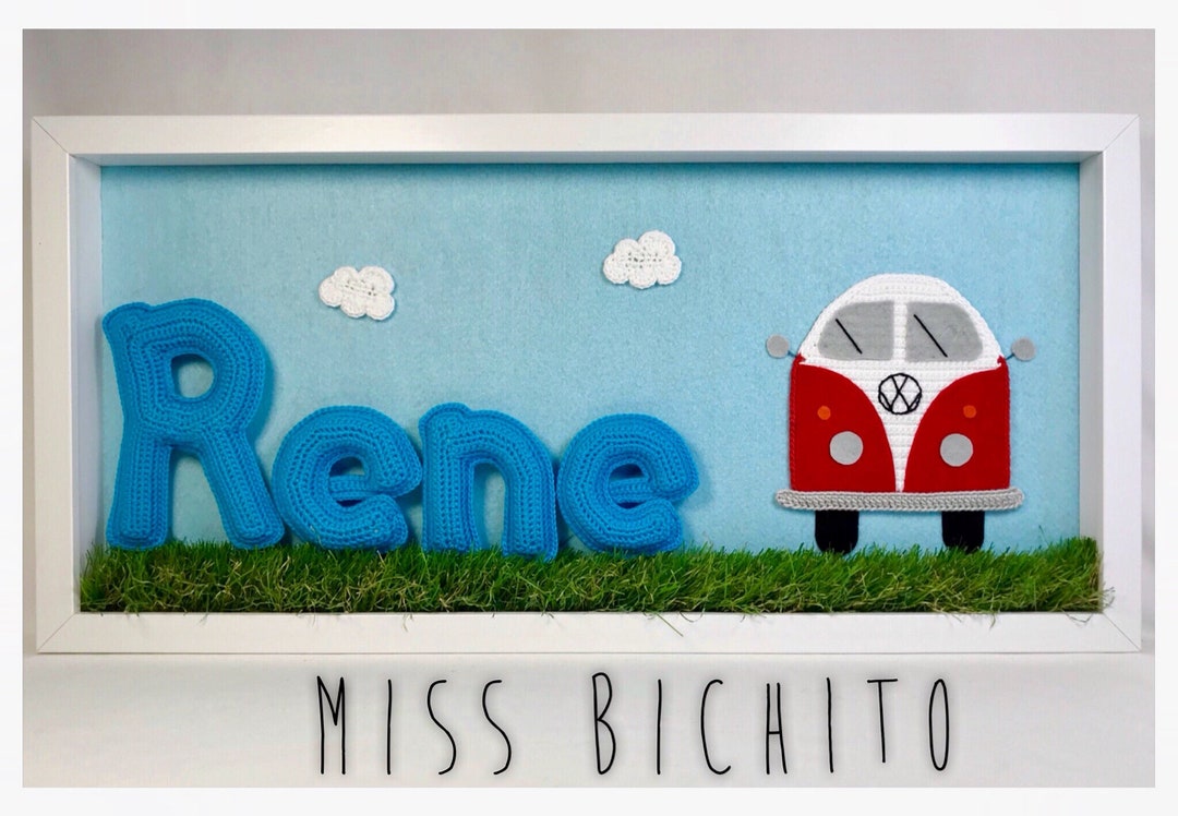 Van Name Box - Etsy