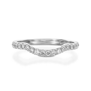 Bridal Set Rings White Gold-cluster Wedding Ring Set-custom Ring ...