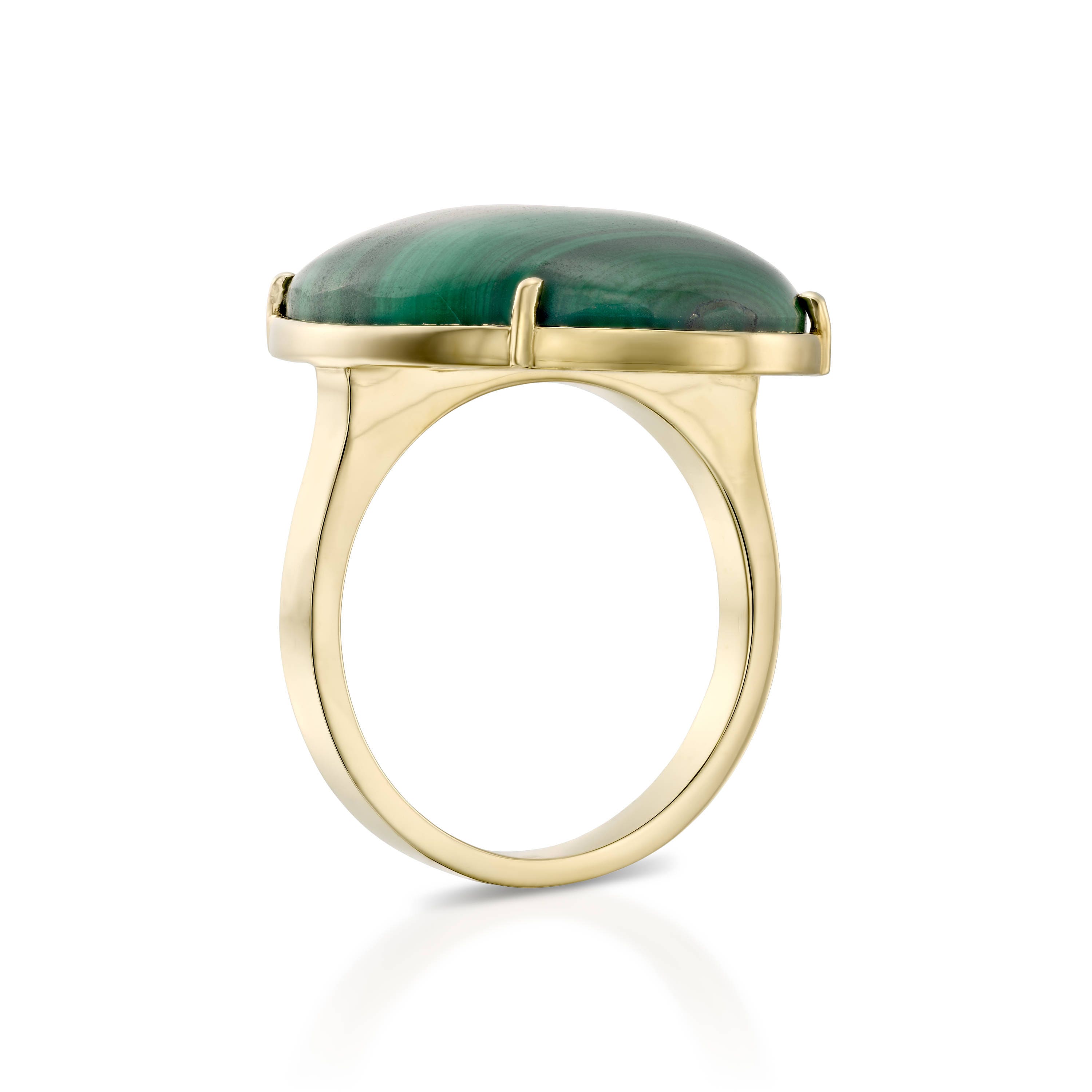 Malachite Ring-malachite Ring Vintage-anniversary - Etsy Israel