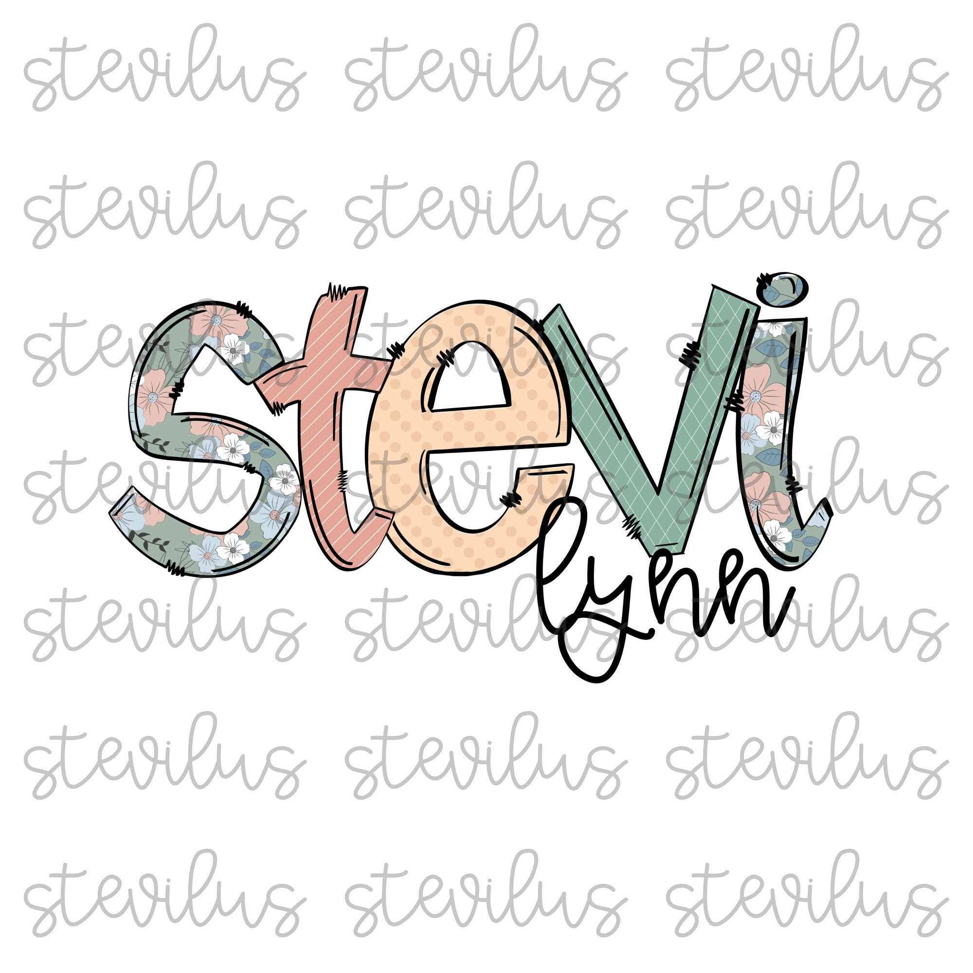 Personalized Sublimation Transfer - Name Sublimation Transfer - Ready ...