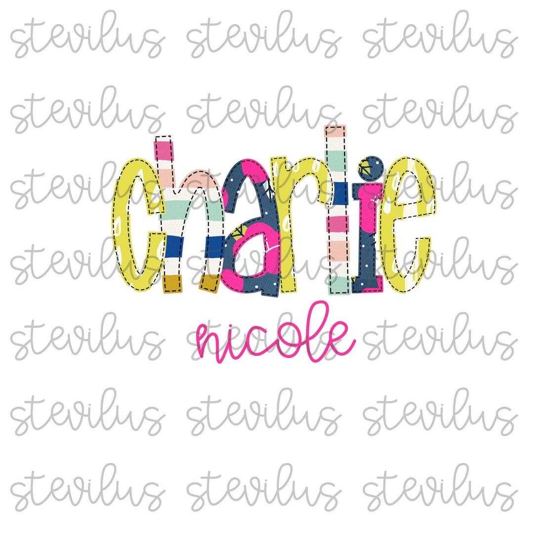 Personalized Sublimation Transfer - Name Sublimation Transfer - Ready ...