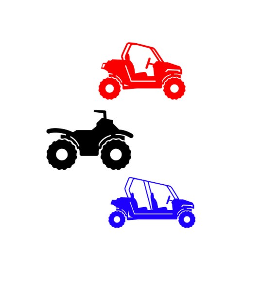 ATV Decal Razor Decal Four Wheeler Decal off Road | Etsy