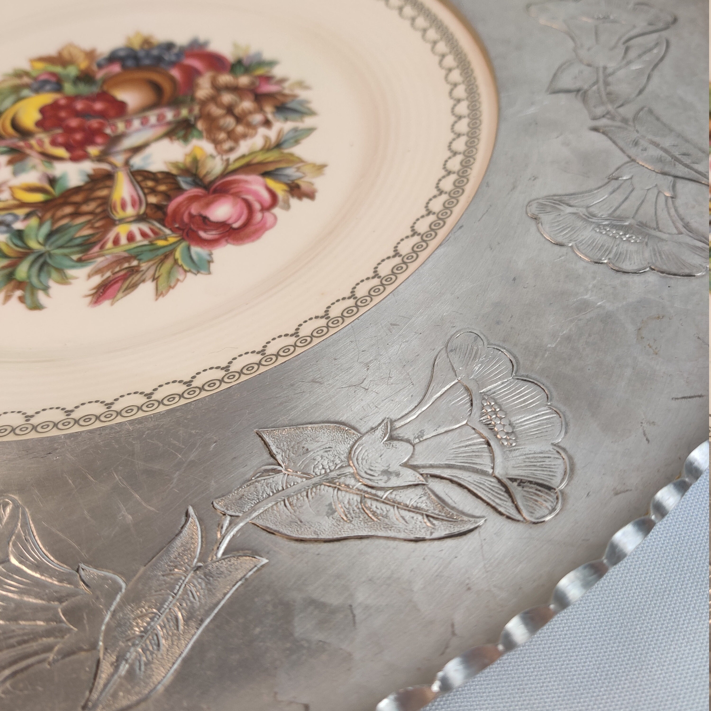 Farberware Tray Triumph Limoges Warranted 22K Imperial Victorian ...