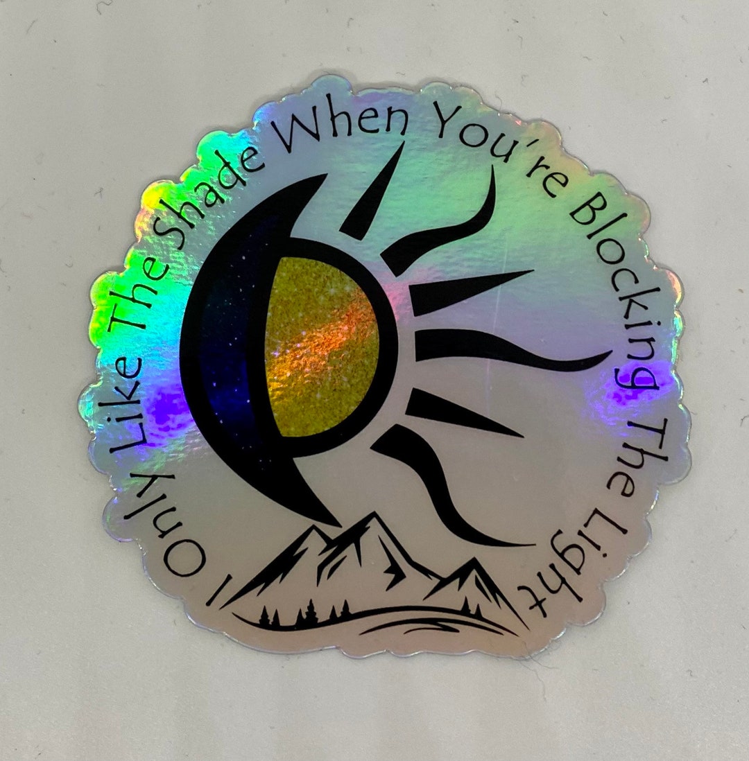 Phish Shade Holographic Sticker - Etsy