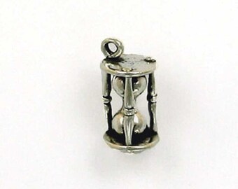 Hourglass charm | Etsy
