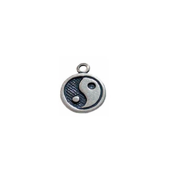 Silver Yin Yang - Etsy