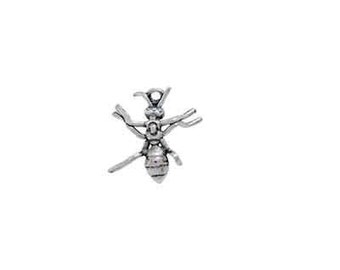 Sterling Silver Ant Charm Six Legged Insect Picnic Ants 3D - Etsy