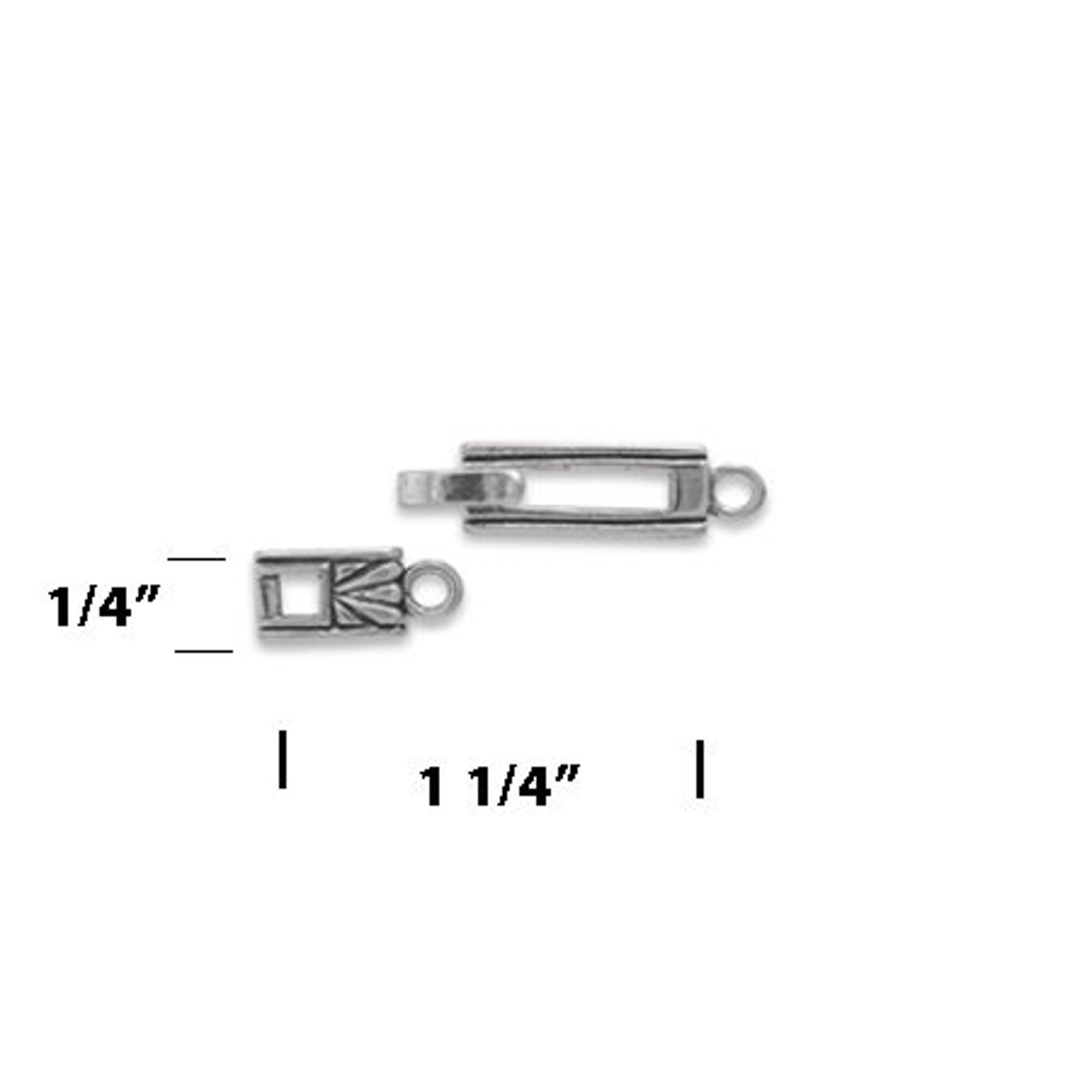 Bracelet Clasp Sterling Silver Buckle Clasp Silver Jewelry - Etsy