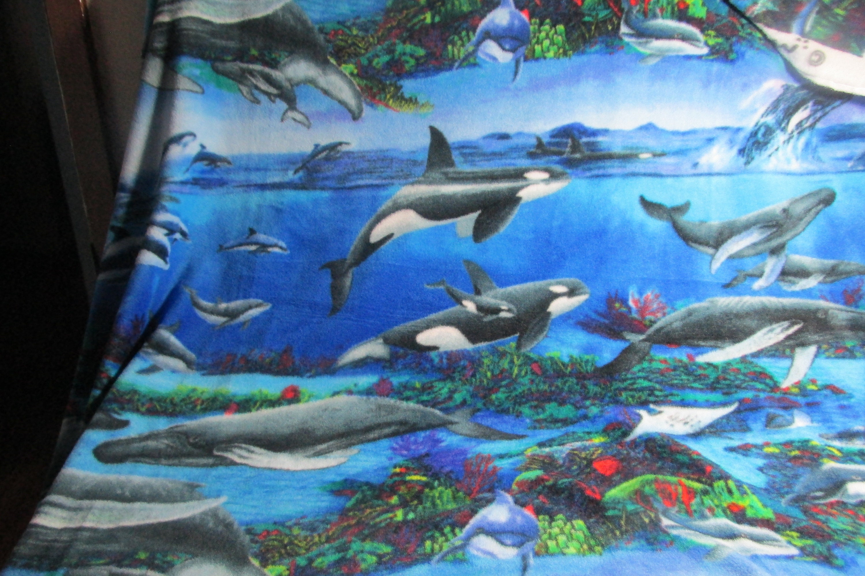 Beach Themed Fleece Fabric