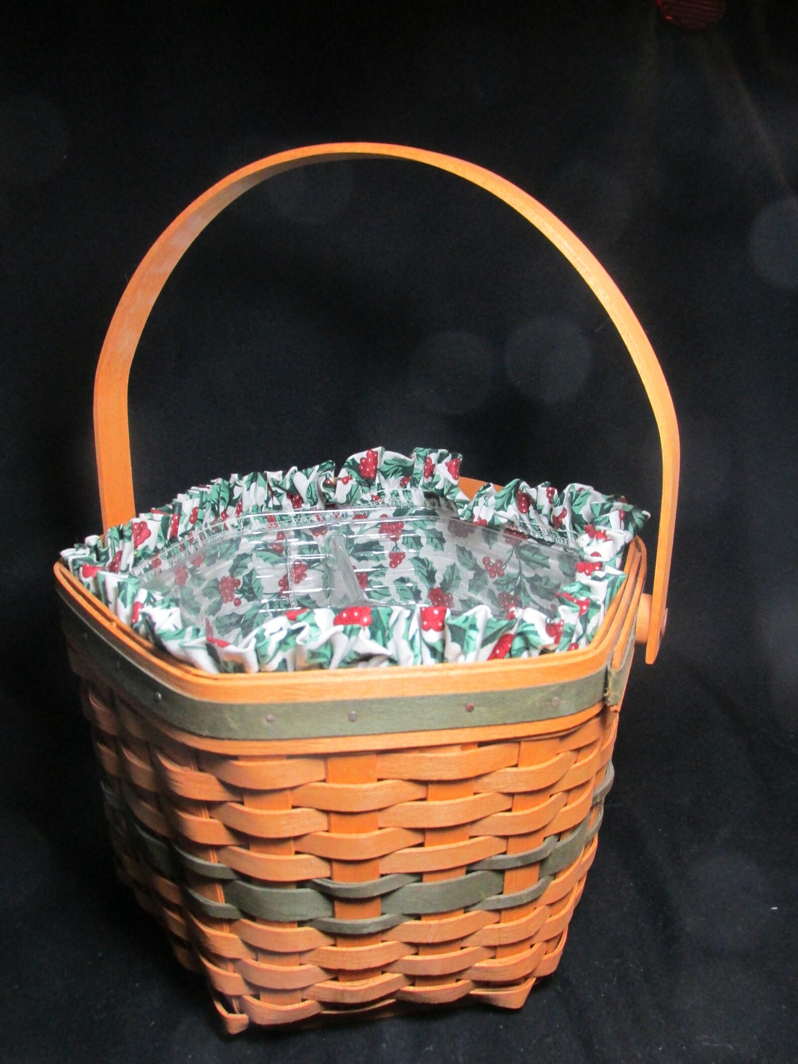 Longaberger Snowflake Basket 1997 Christmas Collection Combo | Etsy