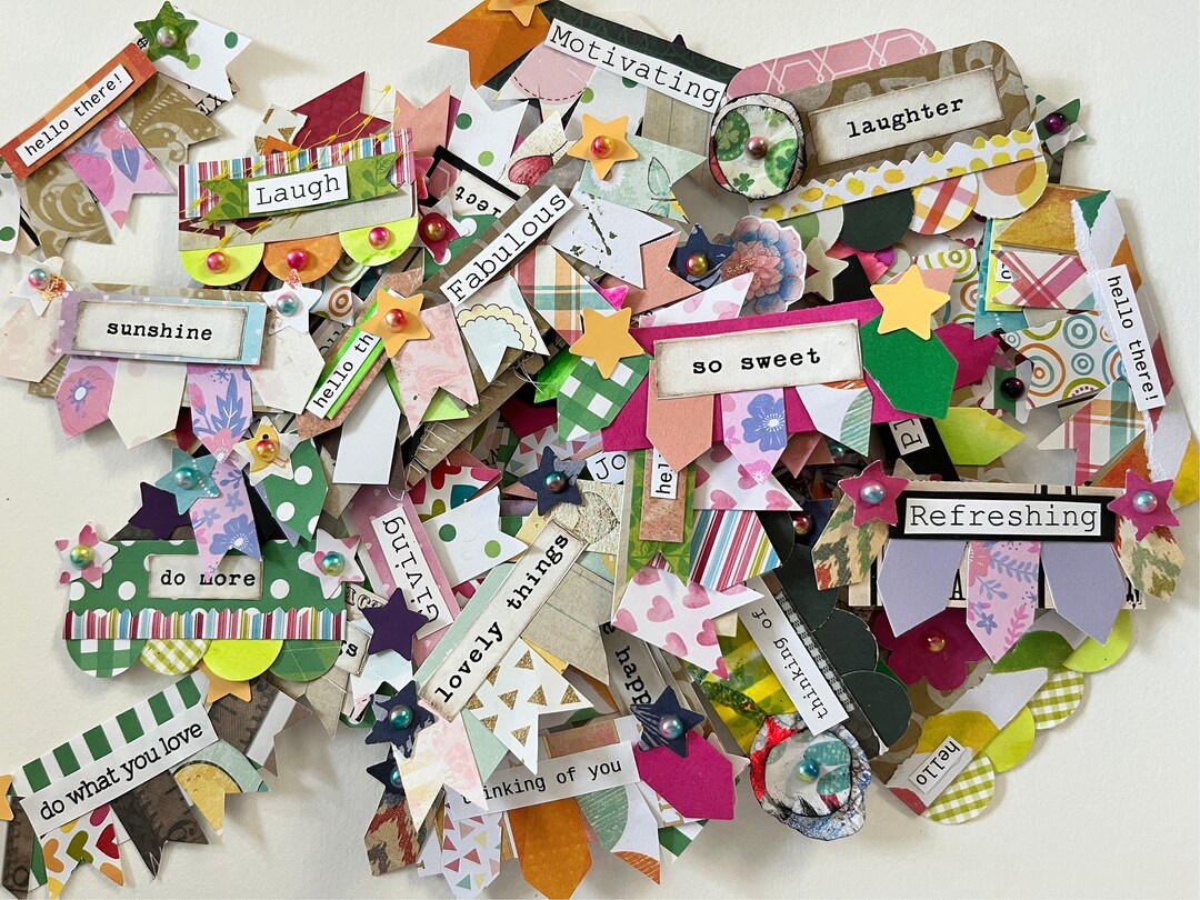 Paper Banners With Sentiments Mystery Pack (10 per Pack) for Card ...