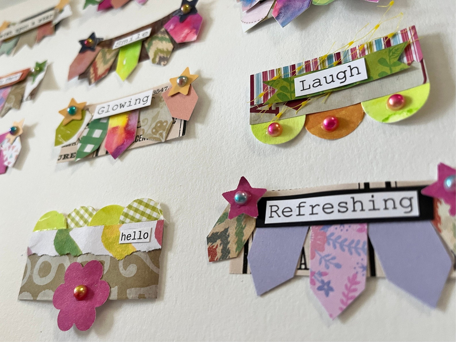 Paper Banners With Sentiments Mystery Pack (10 per Pack) for Card ...