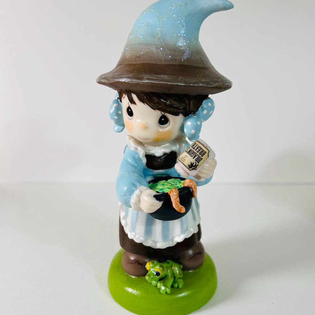 Witch Precious Moments Altered Figurine: Treasured Moments - Etsy